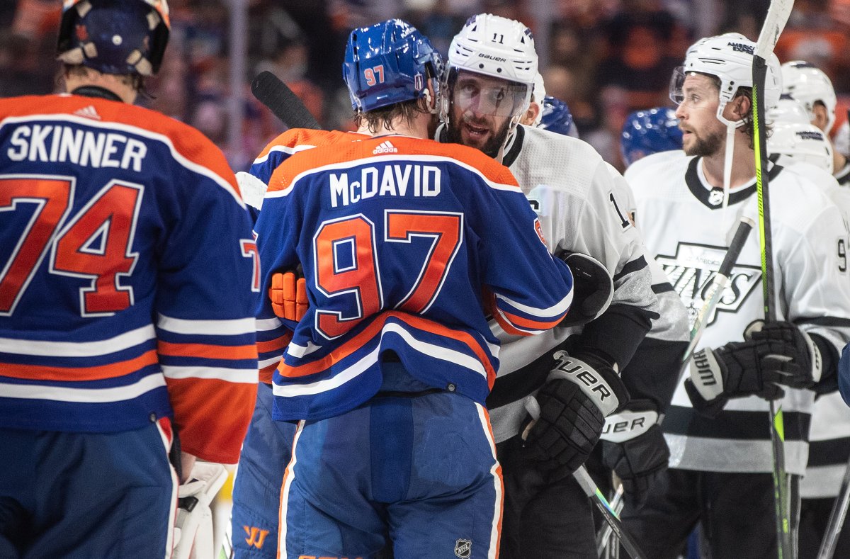 In photos: Edmonton Oilers eliminate Los Angeles Kings from NHL ...