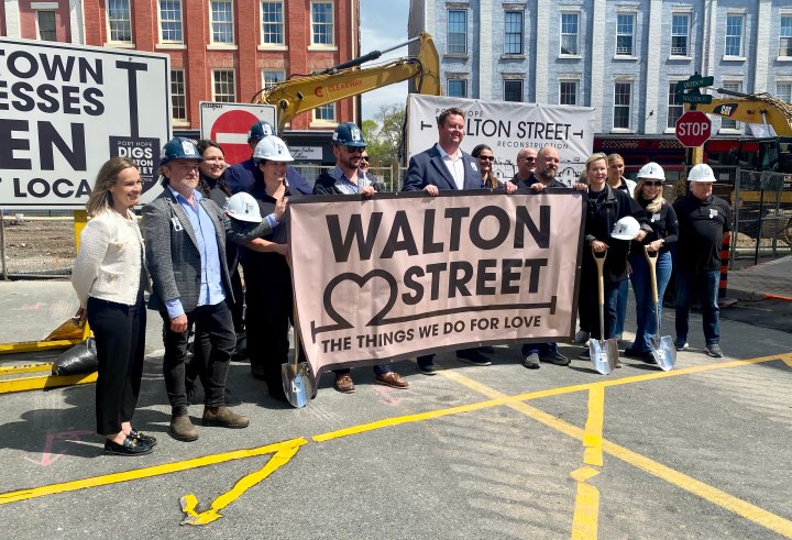 Walton Street reconstruction underway in downtown Port Hope - Peterborough | Globalnews.ca