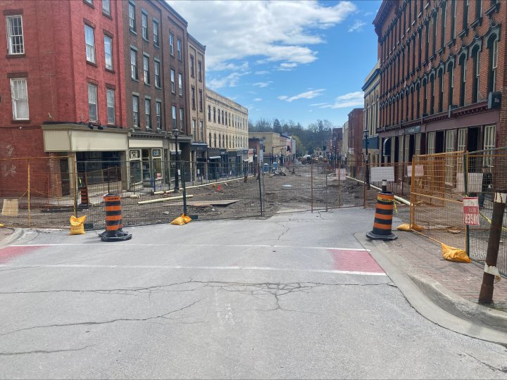 Walton Street reconstruction underway in downtown Port Hope ...