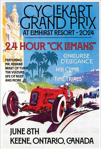 Gearing up for Cyclekart Grand Prix at Elmhirst’s Resort in Keene, Ont ...