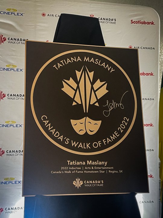 Regina’s Tatiana Maslany celebrated with place on Canada’s Walk of Fame | Globalnews.ca