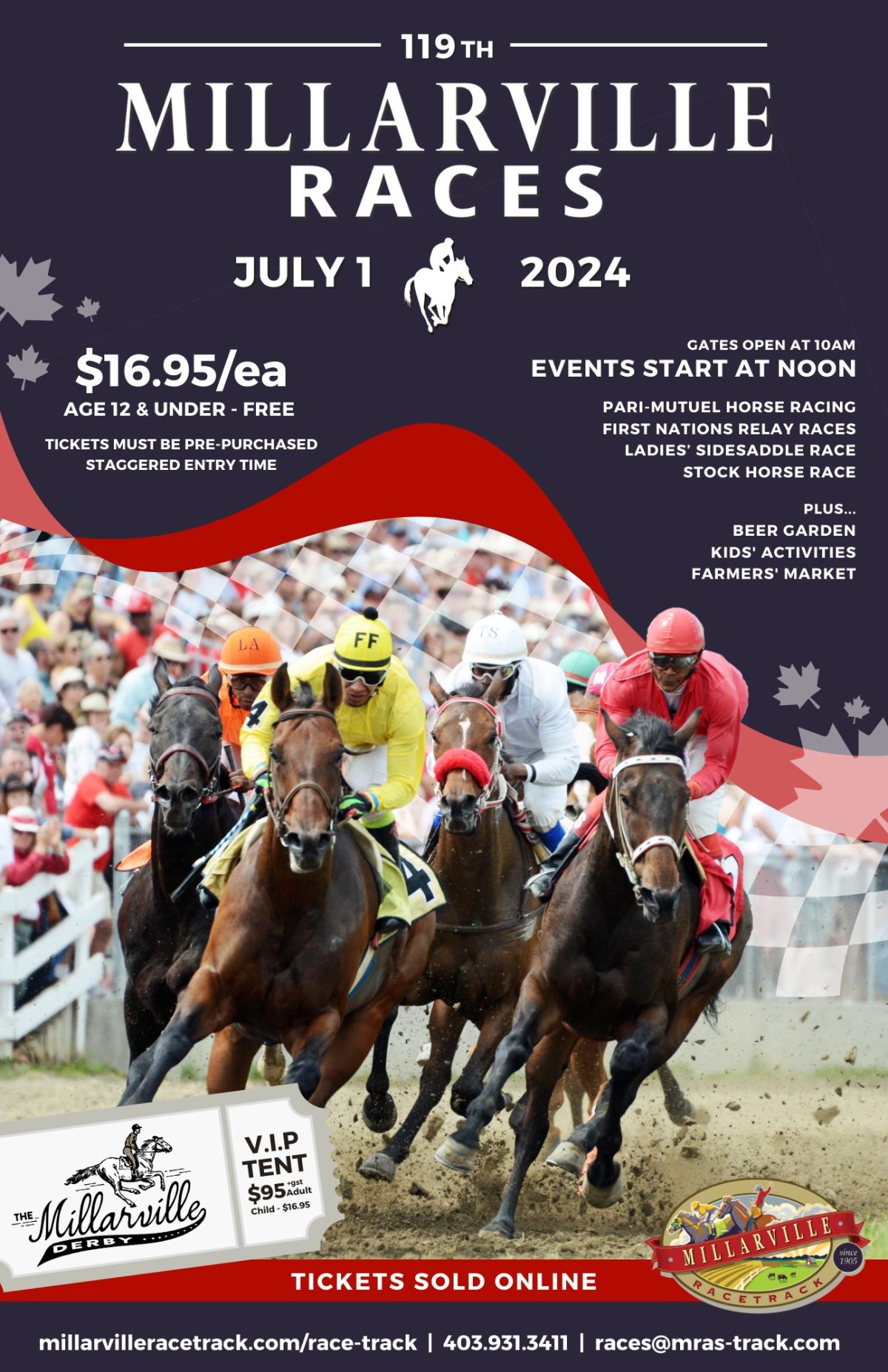 119th Millarville Races - GlobalNews Events