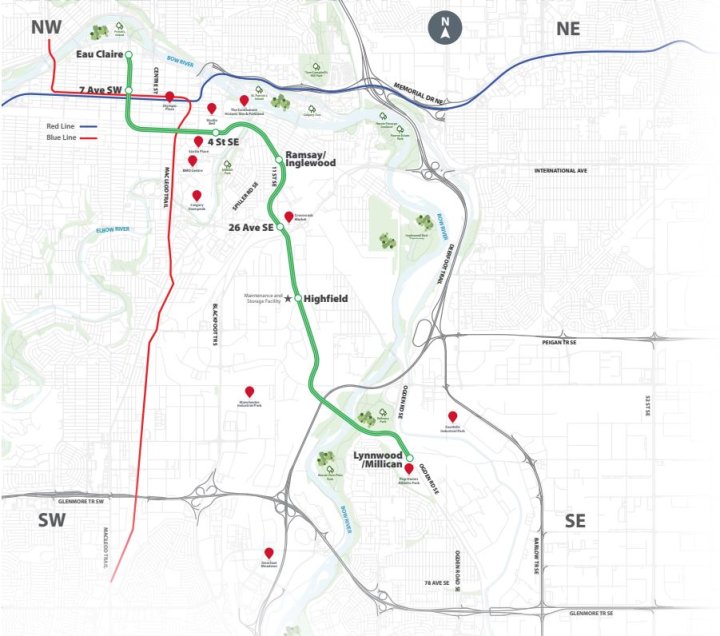 Calgary city council shortens Phase 1 of Green Line LRT with new $6.2B ...
