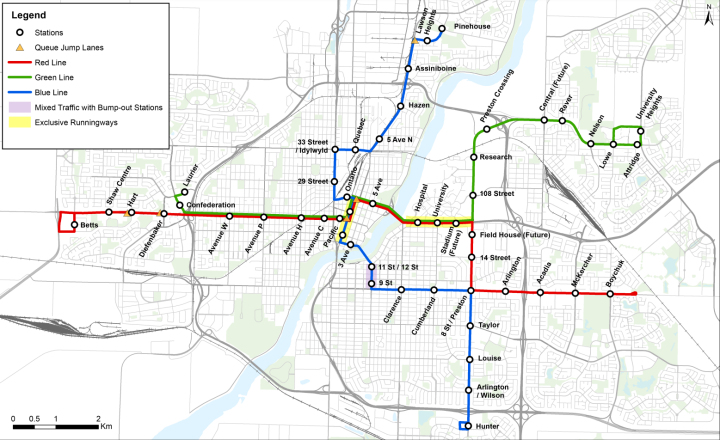 A look at Saskatoon’s bus rapid transit system’s new name and expansion ...