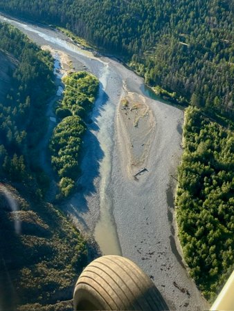 Massive B.C. landslide debris field seen in new aerial photos ...