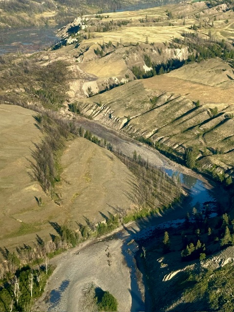 Massive B.C. landslide debris field seen in new aerial photos ...