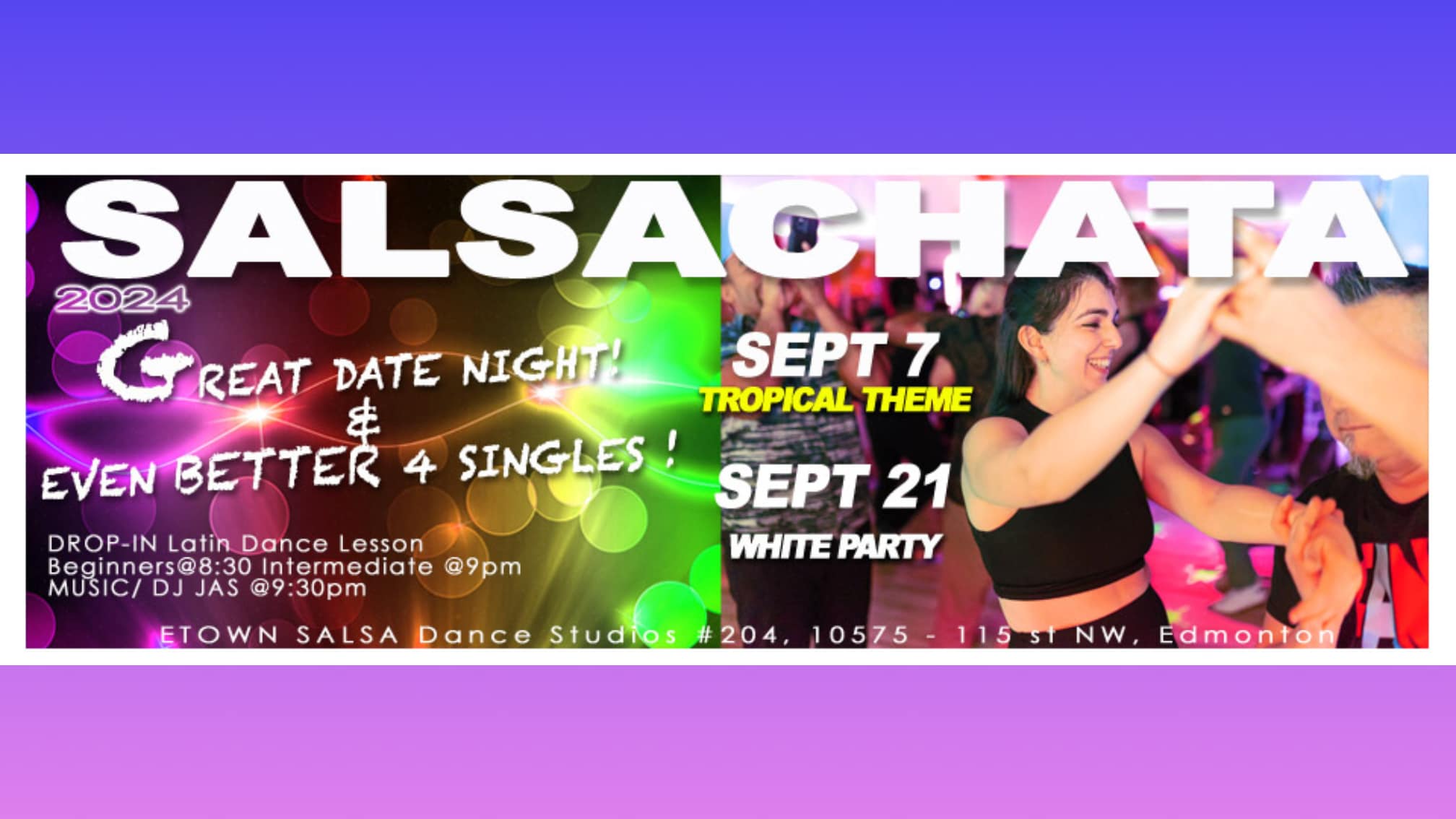 SALSACHATA SOCIAL LATIN PARTY @ ETOWN - GlobalNews Events