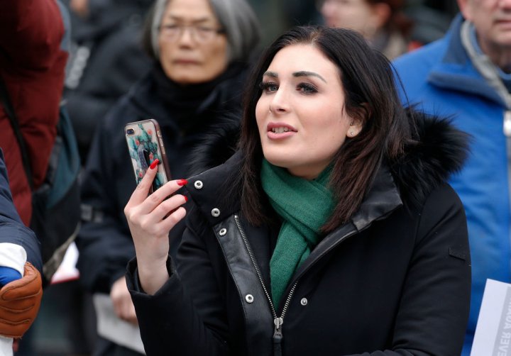 Who is Laura Loomer, the controversial figure seen cozying up to Trump ...