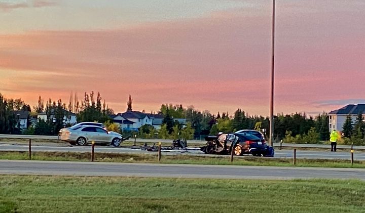 Serious 2-vehicle crash on Edmonton ring road results in significant ...