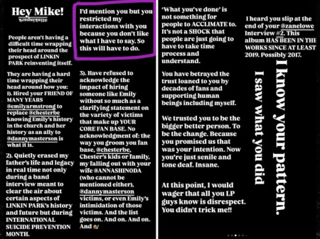 Chester Bennington’s son accuses Linkin Park of ‘erasing’ dad’s legacy ...