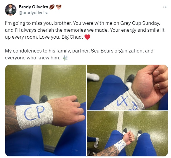 Der Kapitän der Sea Bears, Chad Posthumus, stirbt nach Komplikationen ...