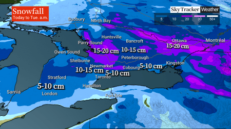 Sudden snowfall will ‘almost guarantee’ a white Christmas for parts of ...