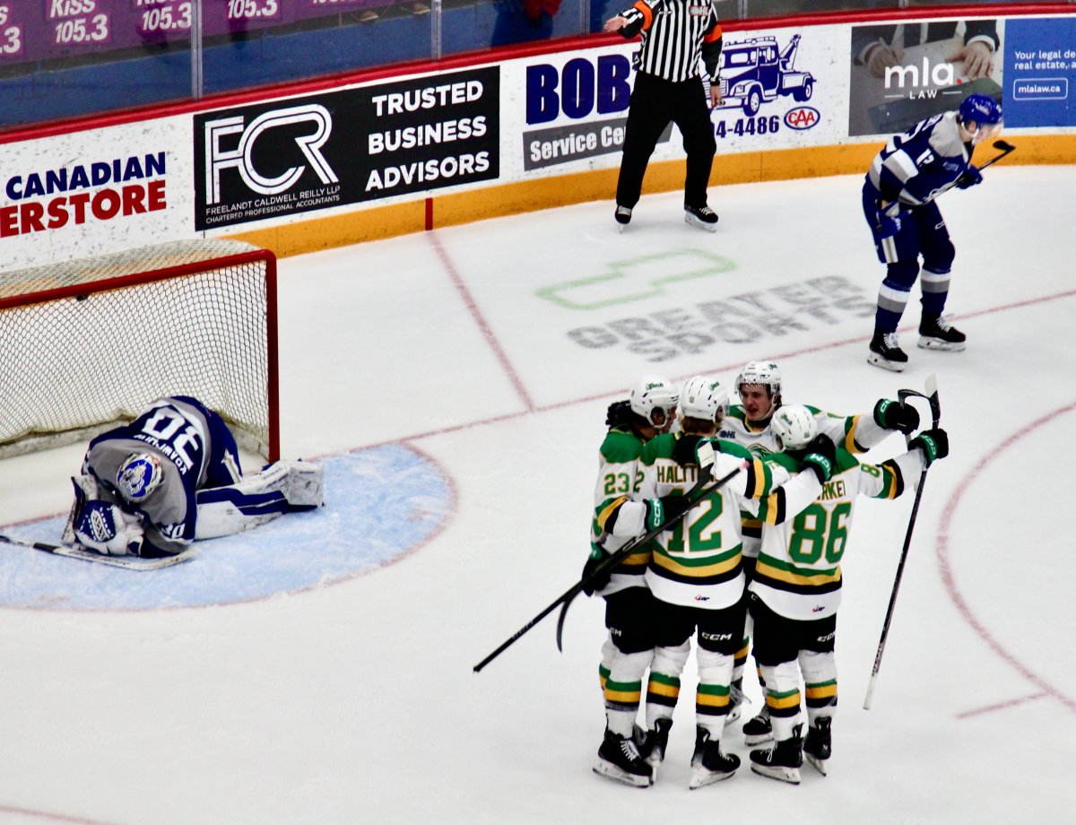 Evan Van Gorp scores twice in London Knights win over the Wolves ...