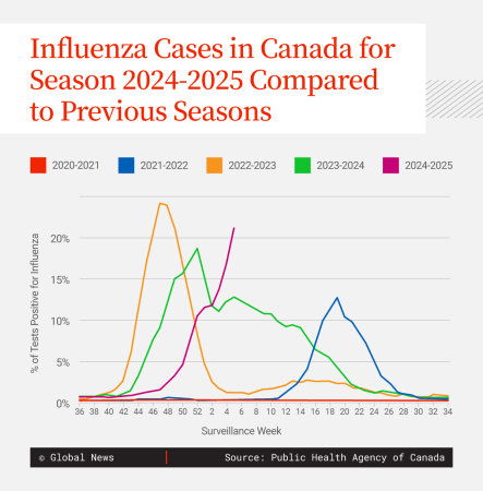 The flu is on the rise in Canada. Here’s what to know - National ...