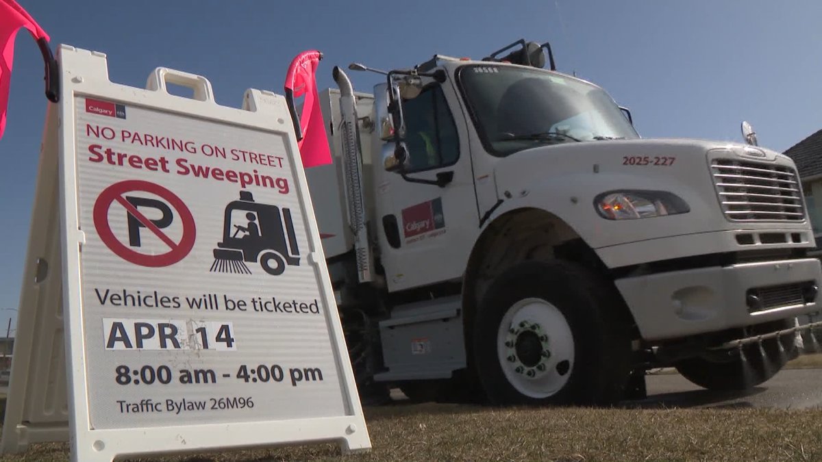 City of Calgary warns residents to move vehicles for street sweepers or ...