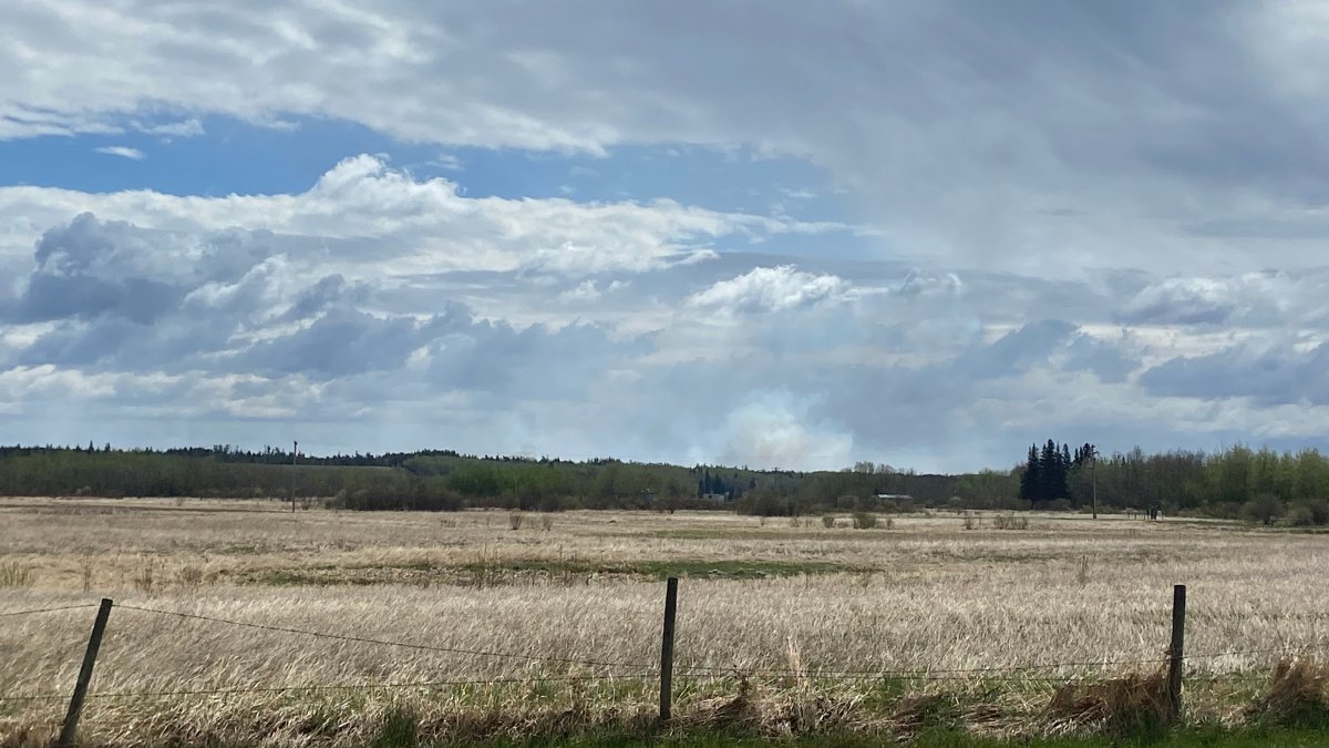 Redwater wildfire doubles in size even as cooler weather moves in ...