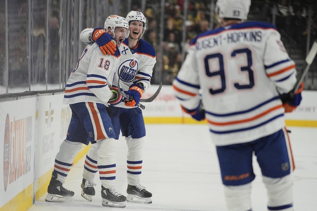 Edmonton Oilers mount another comeback to earn a rare Game 1 win in a ...