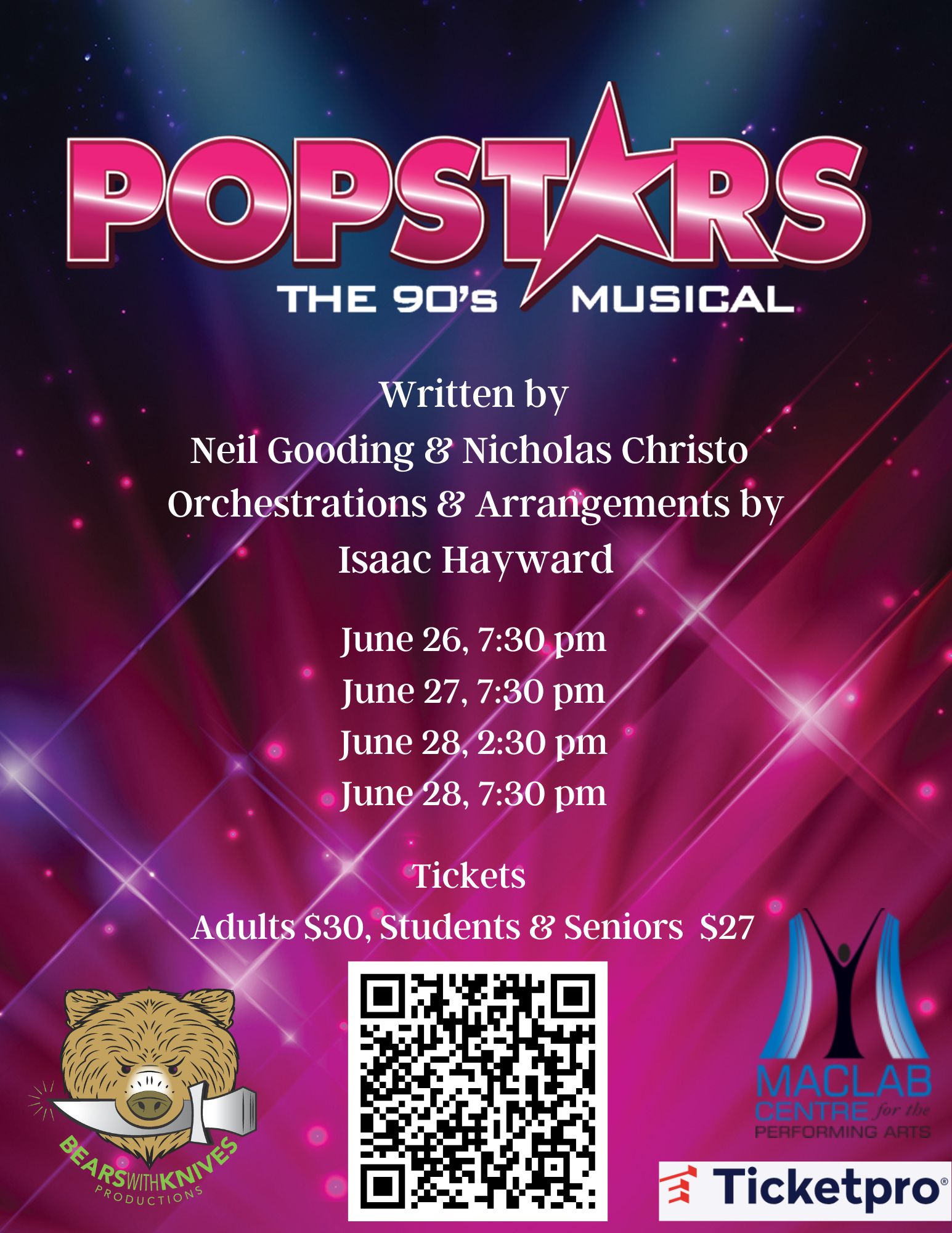 Popstars the 90s Musical - GlobalNews Events