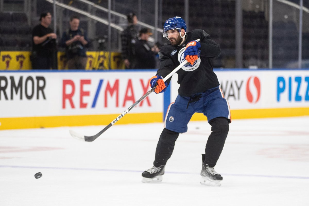 IN PHOTOS: Edmonton Oilers practise day before Game 1 of Stanley Cup ...