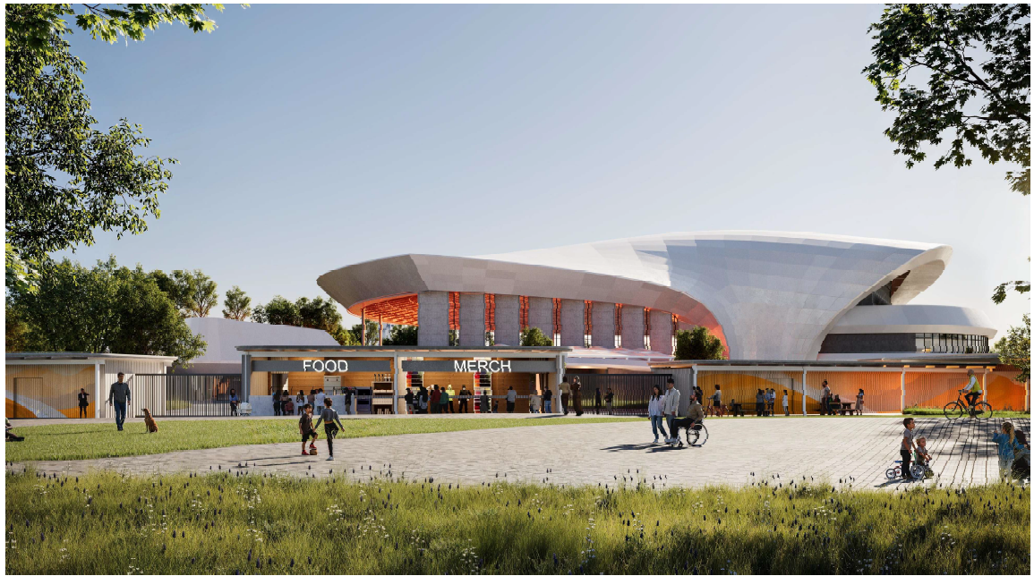 New Ontario Place renderings show above-ground, waterfront parking ...