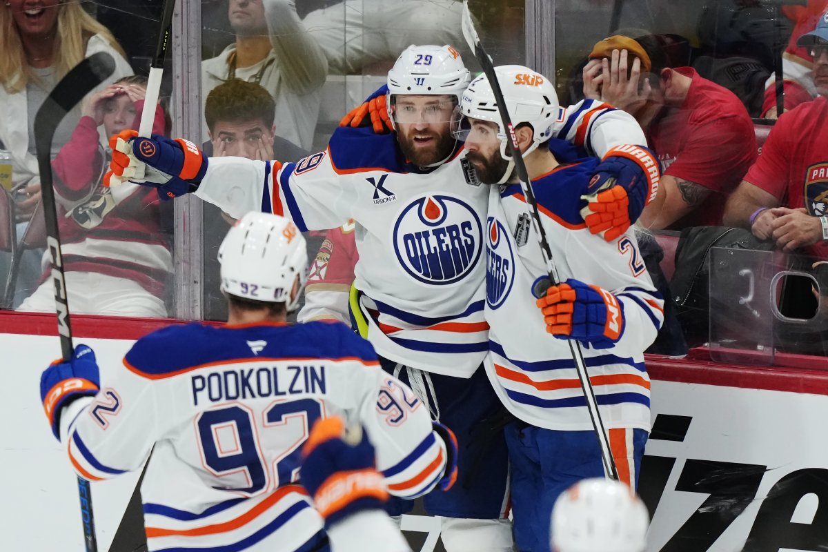 Oilers beat Panthers 5-4 in OT, in Game 4, to tie Stanley Cup Final ...