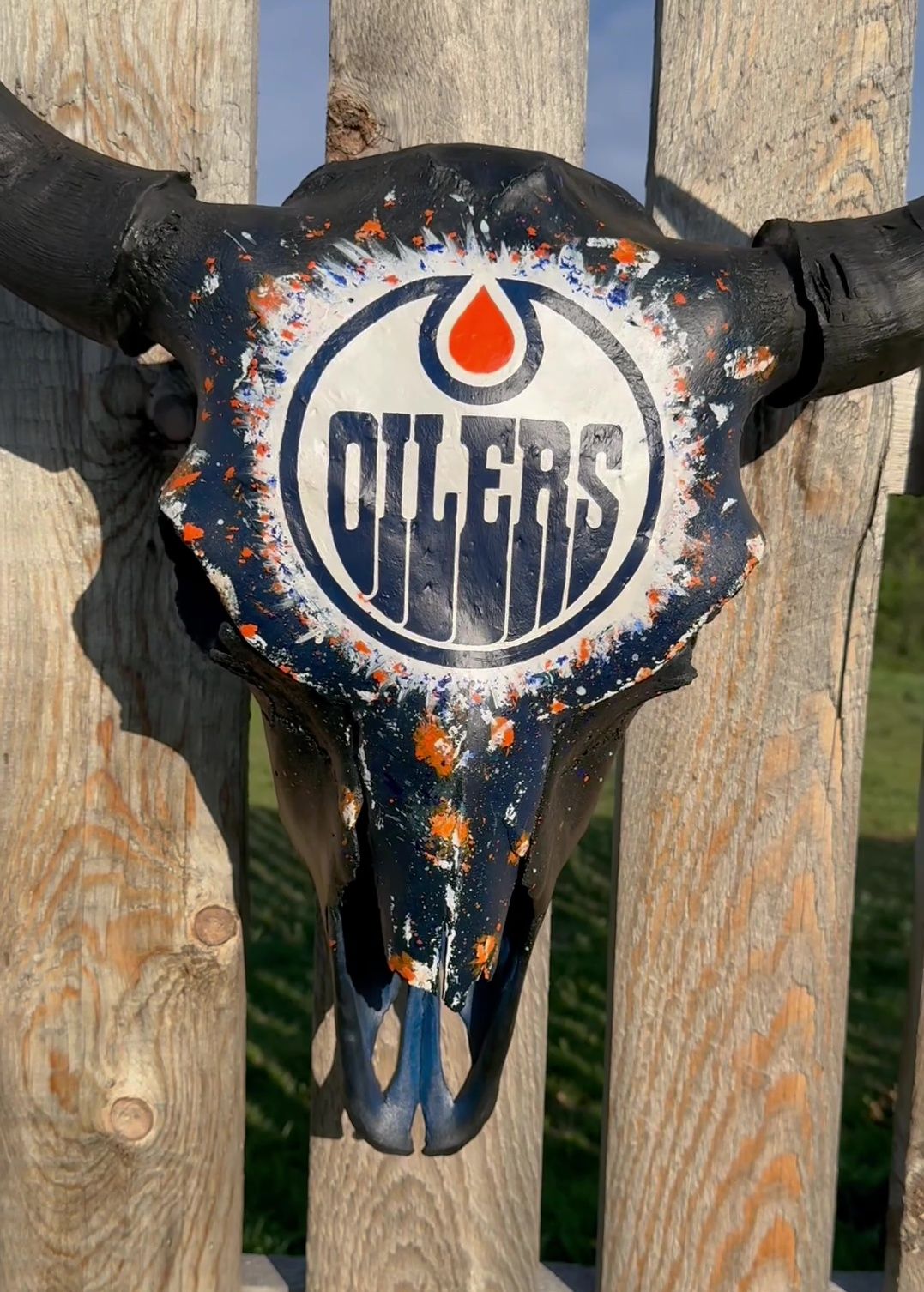 Artists craft unique Edmonton Oilers pieces during Stanley Cup final ...