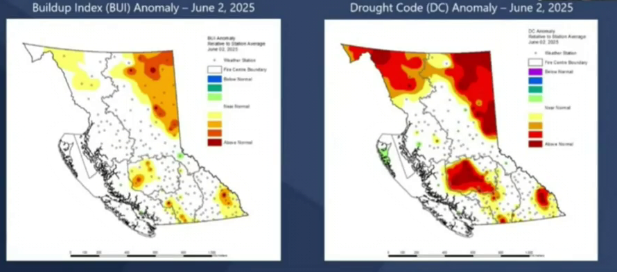 ‘Regionality’ set to define B.C. wildfire season as drought, fire risk ...