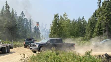 ‘Out of control’ wildfire breaks out in Miramichi, N.B., burn ban in ...