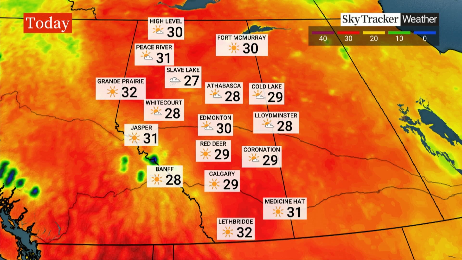 ‘Prolonged heat event’ forecast for much of Alberta: Environment Canada ...