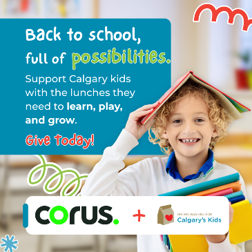 Brown Bagging for Calgary’s Kids, Supported by QR Calgary - GlobalNews ...