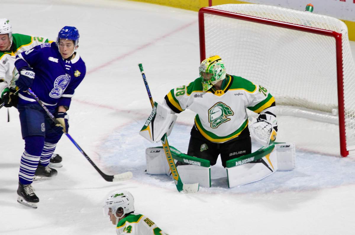 Brampton Steelheads surge in the 3rd to edge London Knights 2-1 ...