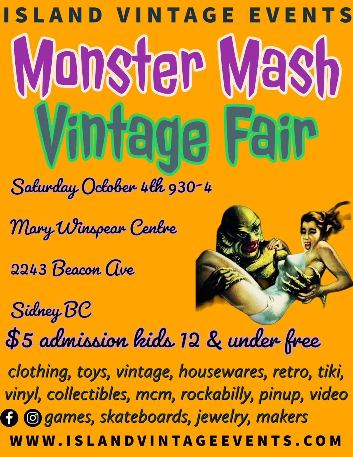 Monster Mash Halloween Fair - GlobalNews Events