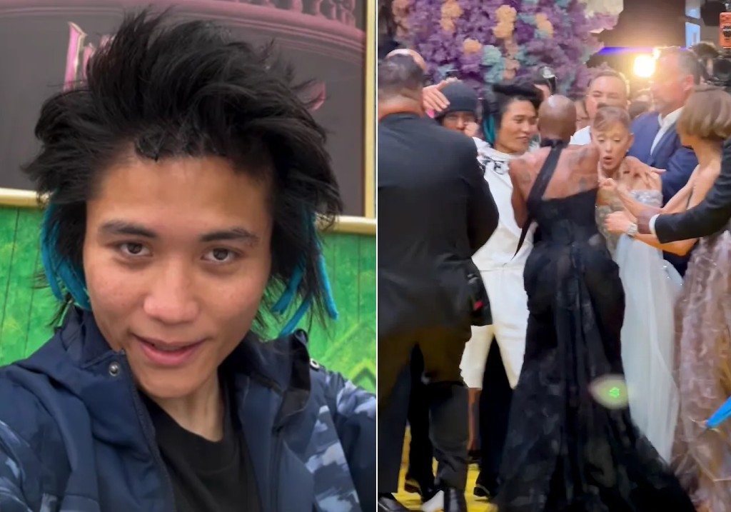 Man who rushed Ariana Grande at ‘Wicked’ premiere jailed in Singapore ...