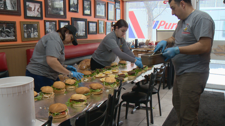 Calgary restaurant donates hundreds of burgers to those in need ...