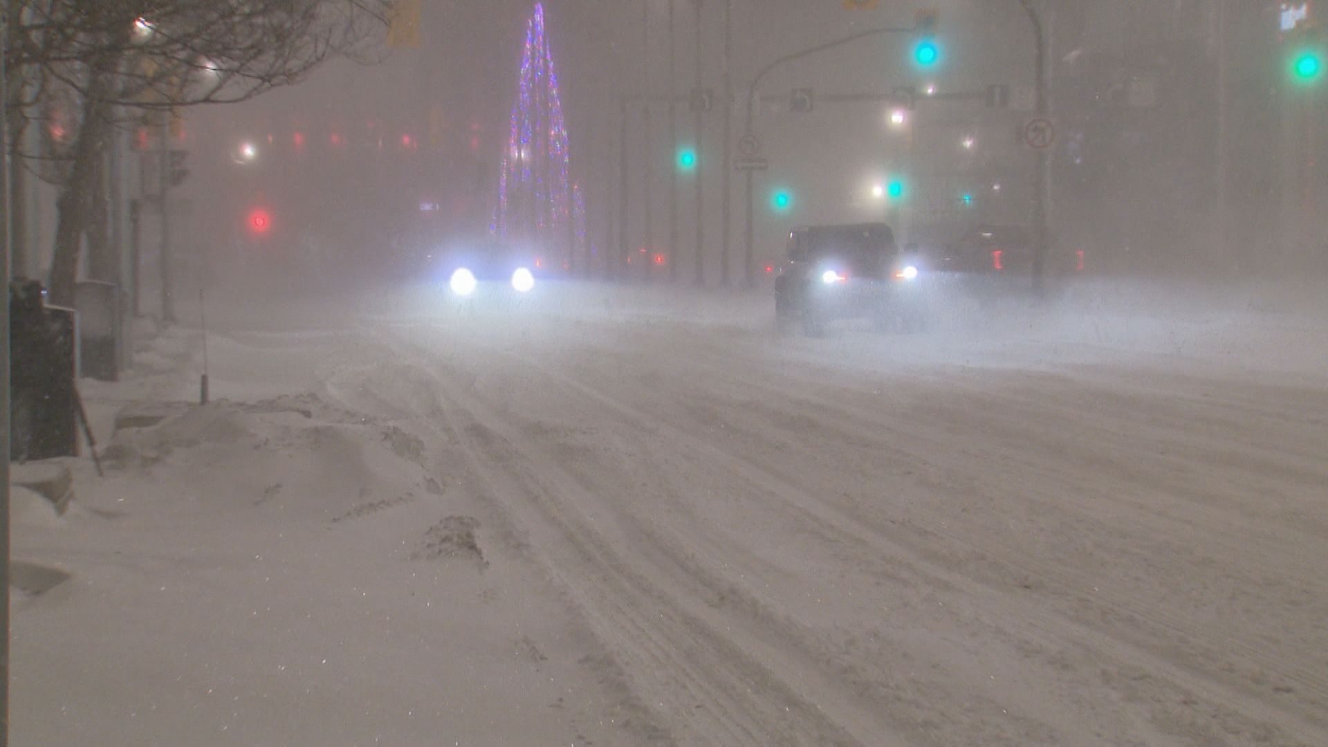 Major blizzard slams southern Manitoba; closing roads, schools ...