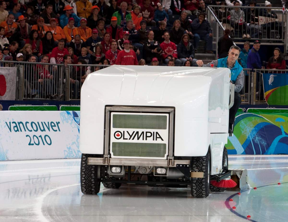 Canadian ice master makes Olympic history with 1st indoor temporary ...
