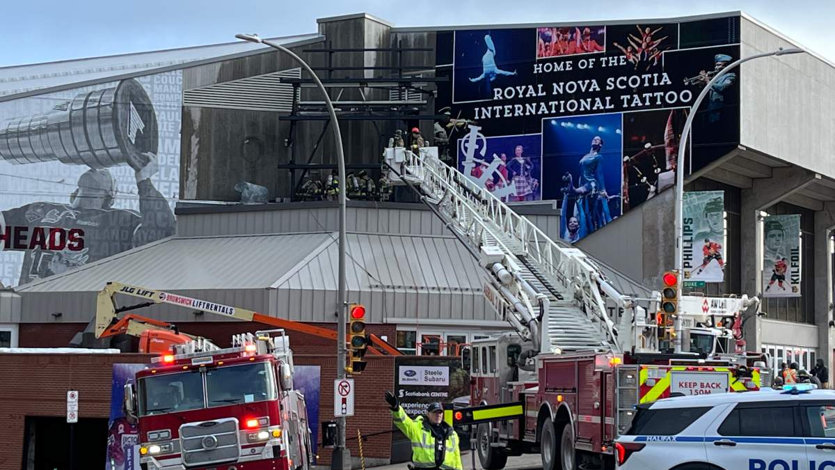 Crews quickly extinguish fire at Scotiabank Centre in downtown Halifax ...