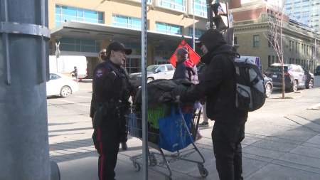 Police conduct campaign against social disorder in downtown Calgary ...
