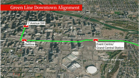 Decisions ‘not yet’ made on elevated Green Line alignment as Calgary ...