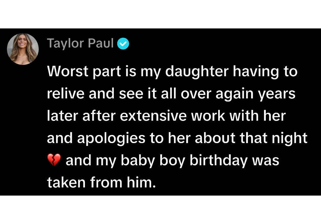 Taylor Frankie Paul says daughter has to ‘relive’ 2023 incident after ...