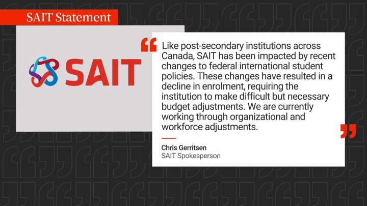 SAIT layoffs highlight funding challenges at Alberta post-secondary ...