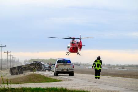 Multiple critical patients in hospital from oilfield transport bus ...