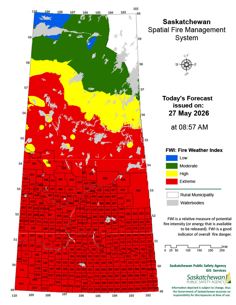 After major snow and flooding in Saskatchewan, wildfires are on the map ...