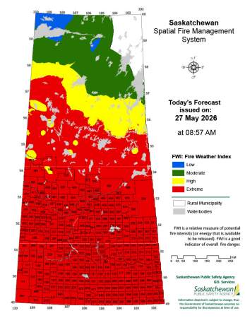 After major snow and flooding in Saskatchewan, wildfires are on the map ...