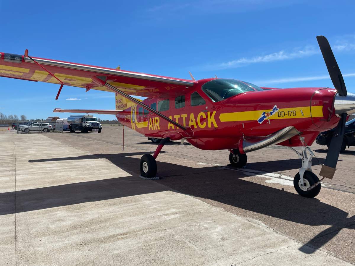 Nova Scotia’s new firefighting aircraft squelch wildfire on ...